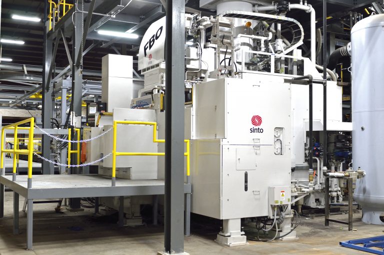 Sinto Manufactures Mold Handling System & Flaskless Molding Machine ...